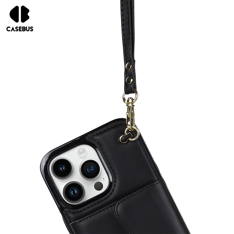 iPhone 12 Mini Case - Crossbody Wallet Phone Case - Casebus Crossbody ...